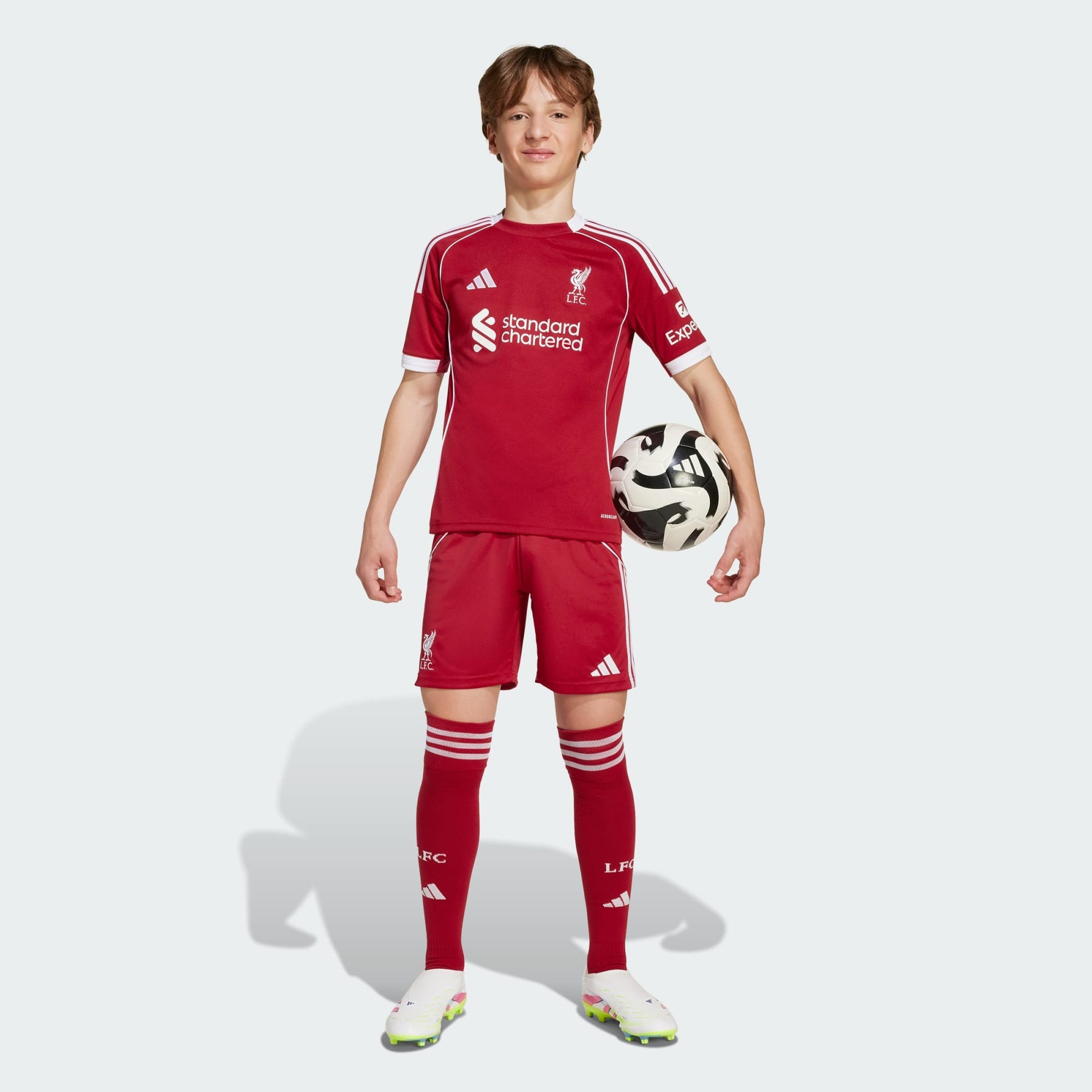 Liverpool 2025/26 Official Home Jersey - JUNIOR – Soccer Locker