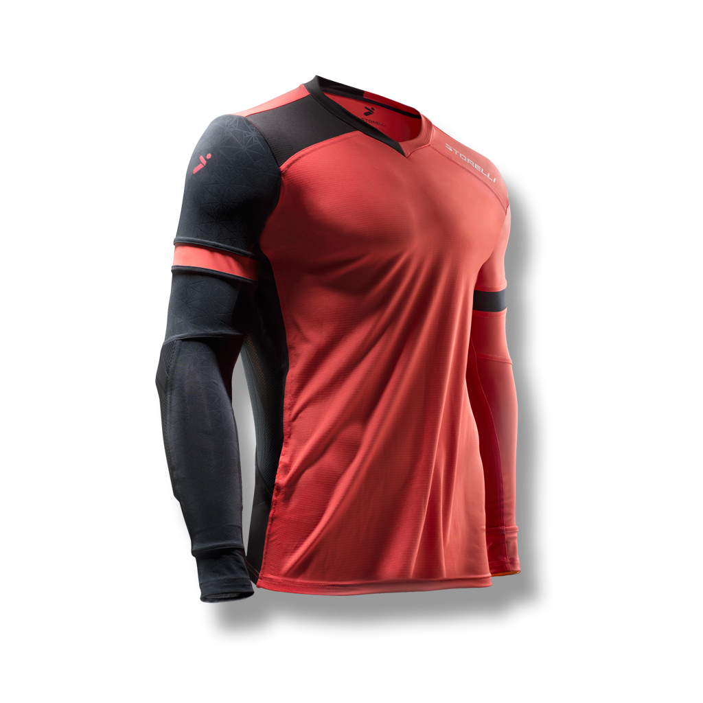 Storelli Exoshield Gladiator Goalkeeper Jersey- Coral – Soccer Locker