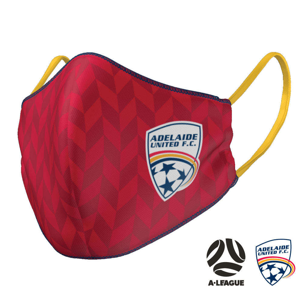 Adelaide United Face Mask – Soccer Locker